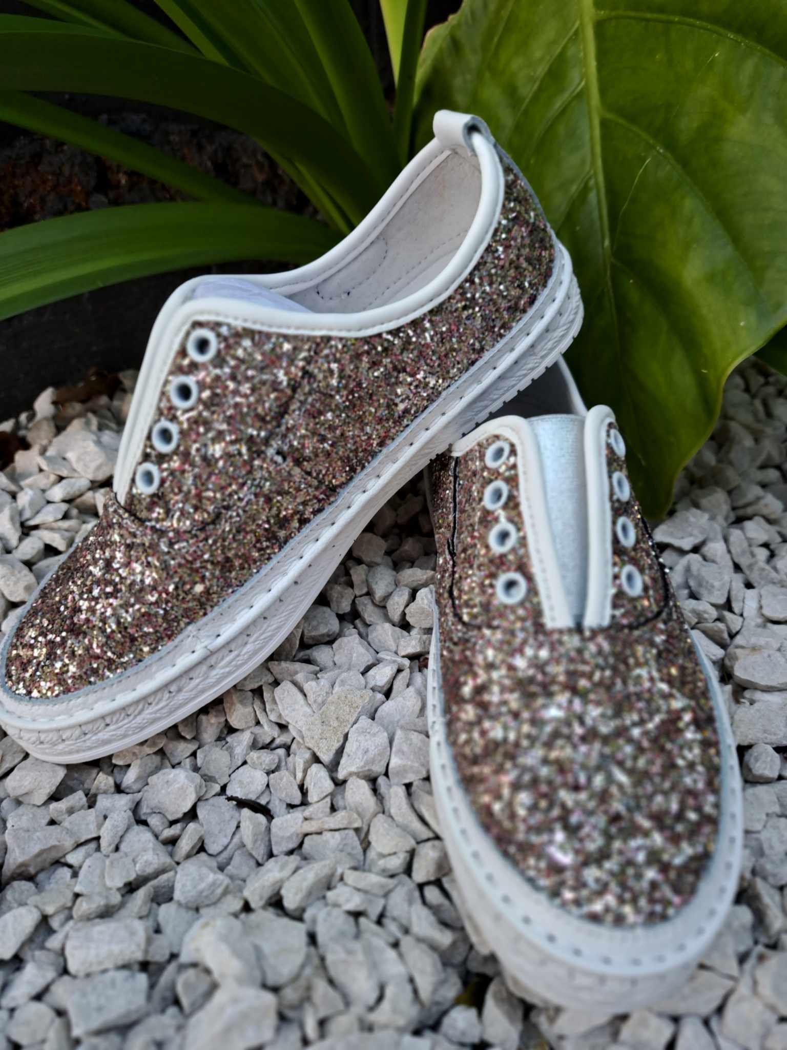 Helga May | Glitter Multi Vera Shoes – The Cottage Collection